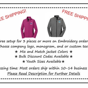 Custom Embroidered Jackets, Personalized Business Jackets, Soft Shell ...