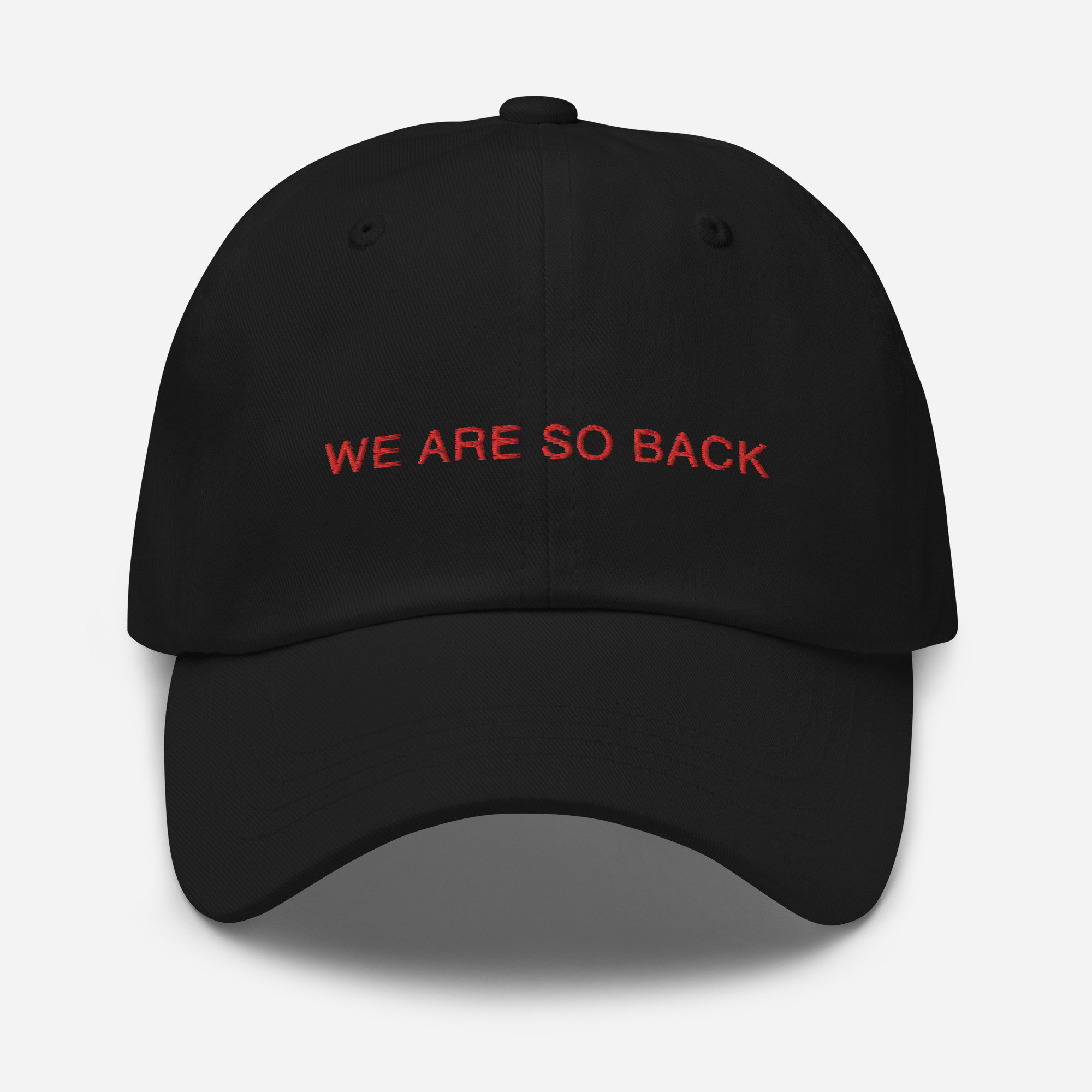 It's so Over / We Are so Back - Meme Baseball Cap, Embroidery Dad Hat ...