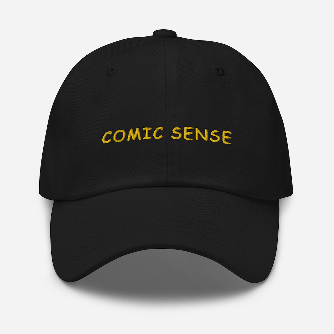 COMIC SENSE Dad Hat, Embroidery Meme Baseball Cap, Comic Lovers Gift ...