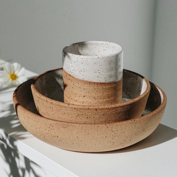 Farmhouse Dinnerware Sets - Etsy