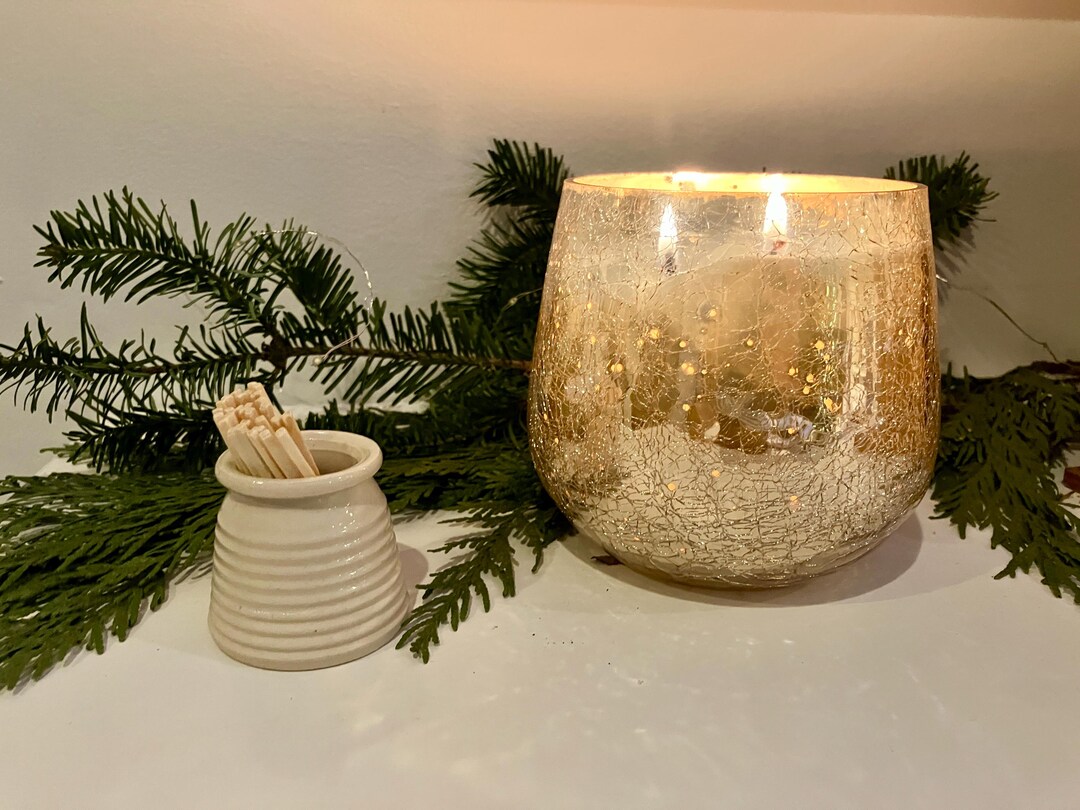 White Match Striker / Handmade Pottery / Farmhouse / French Country ...