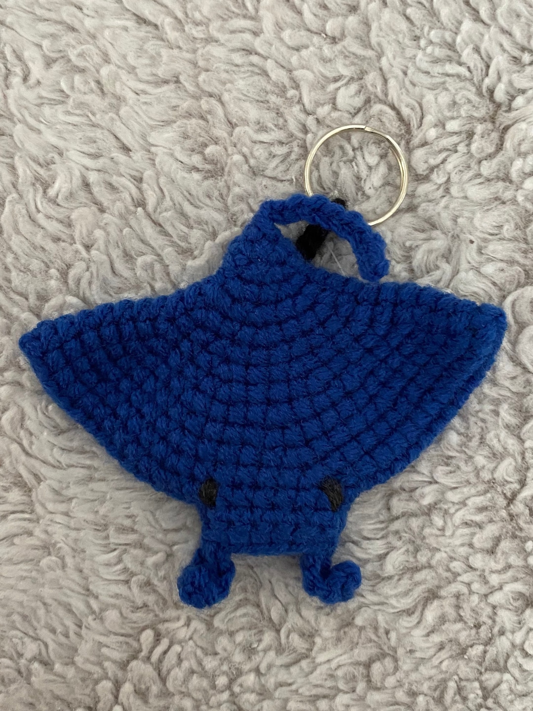 Manta Ray Keychain - Etsy