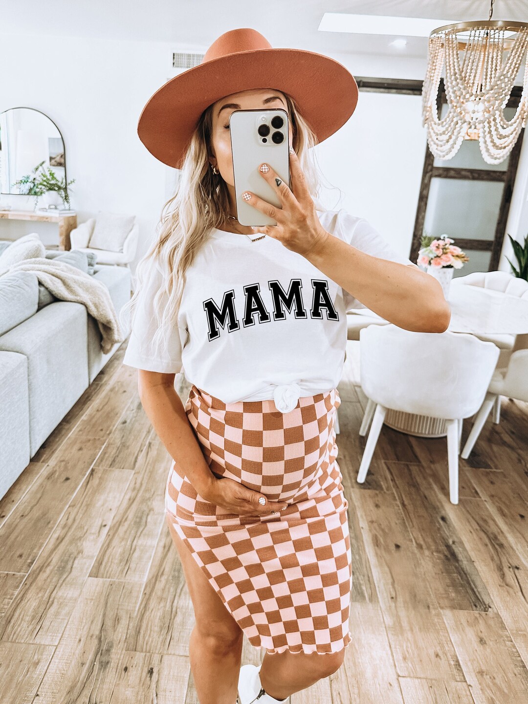 SVG - MAMA Bold Letters Simple Mothers Day Gift - Etsy