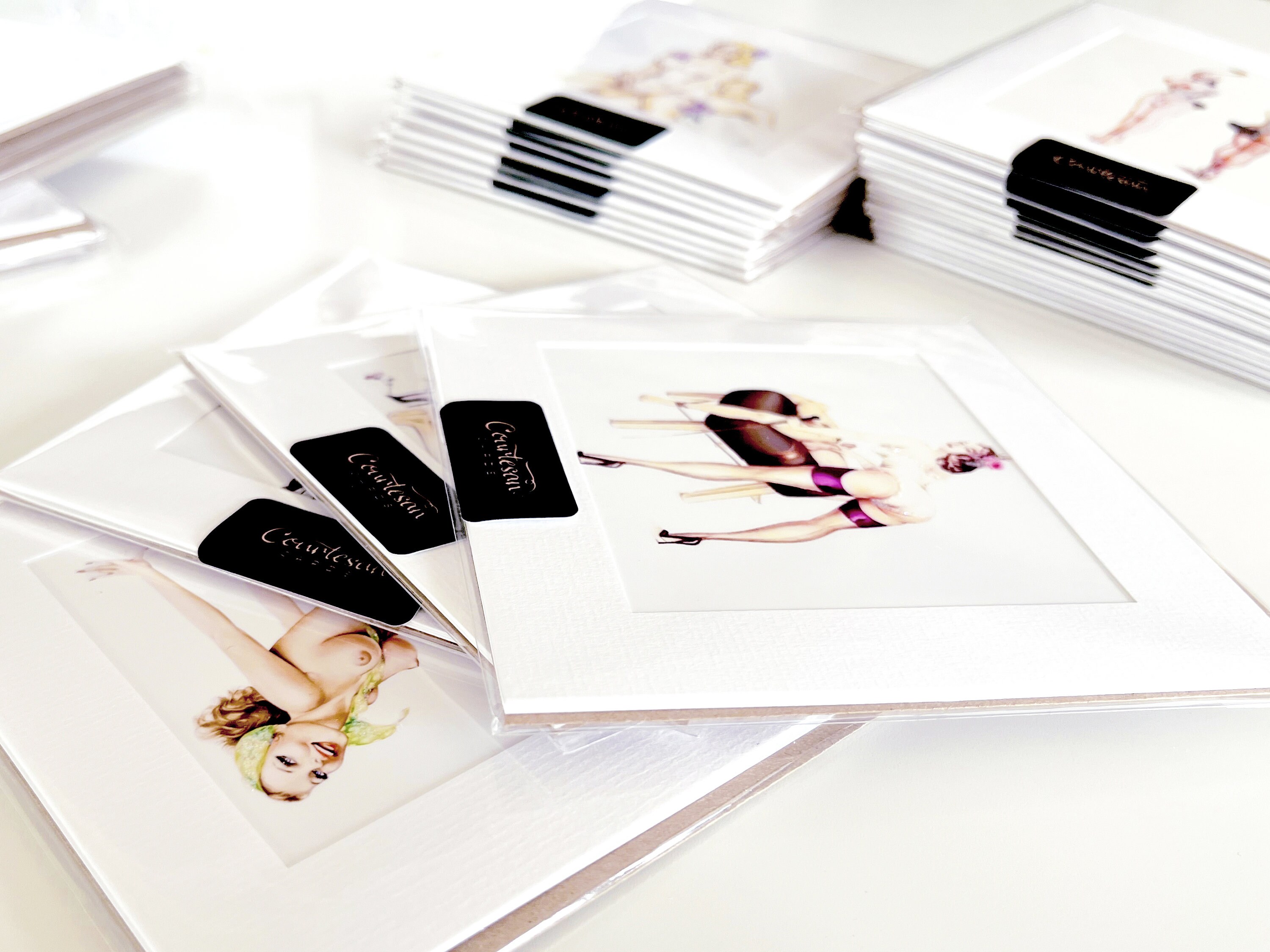 5 BDSM Themed Fem Dom Drawings Art Cards - Etsy