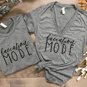Baecation Mode Honeymoon Vibes Honeymoon Shirts Wedding - Etsy