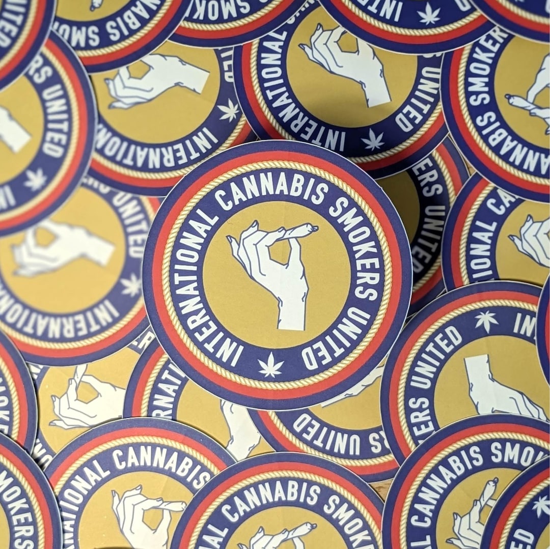 Fun Pothead Stickers & Cannabis Decals for Laptops, Cars and More ...