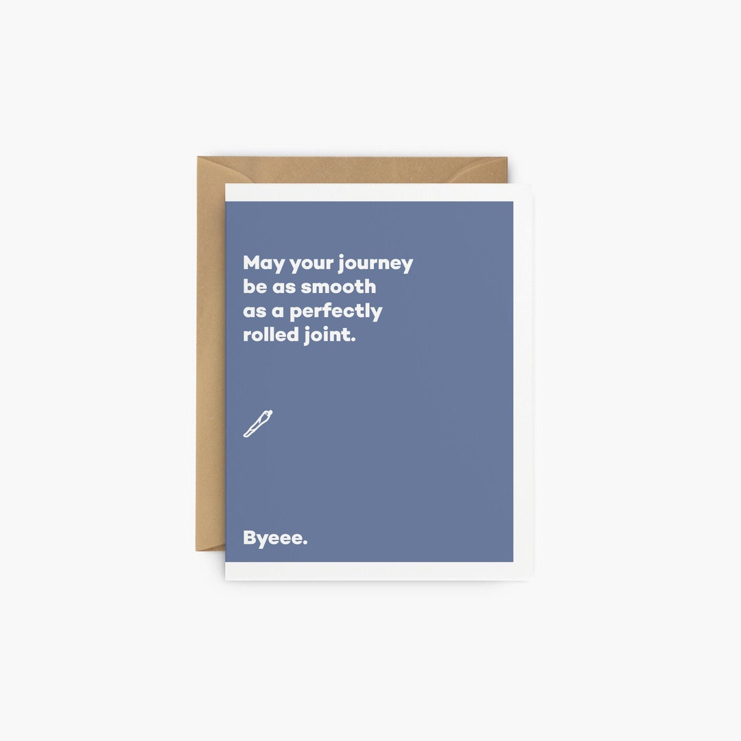 Weed-themed Greeting Card for Birthdays & Celebrations – Unique 420 ...