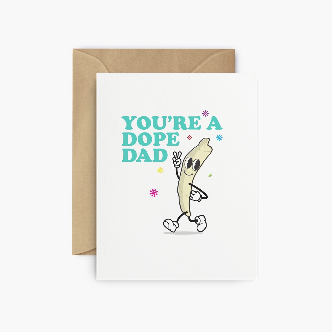 Stoner Dad Father’s Day Card – Celebrate With a Unique Cannabis ...