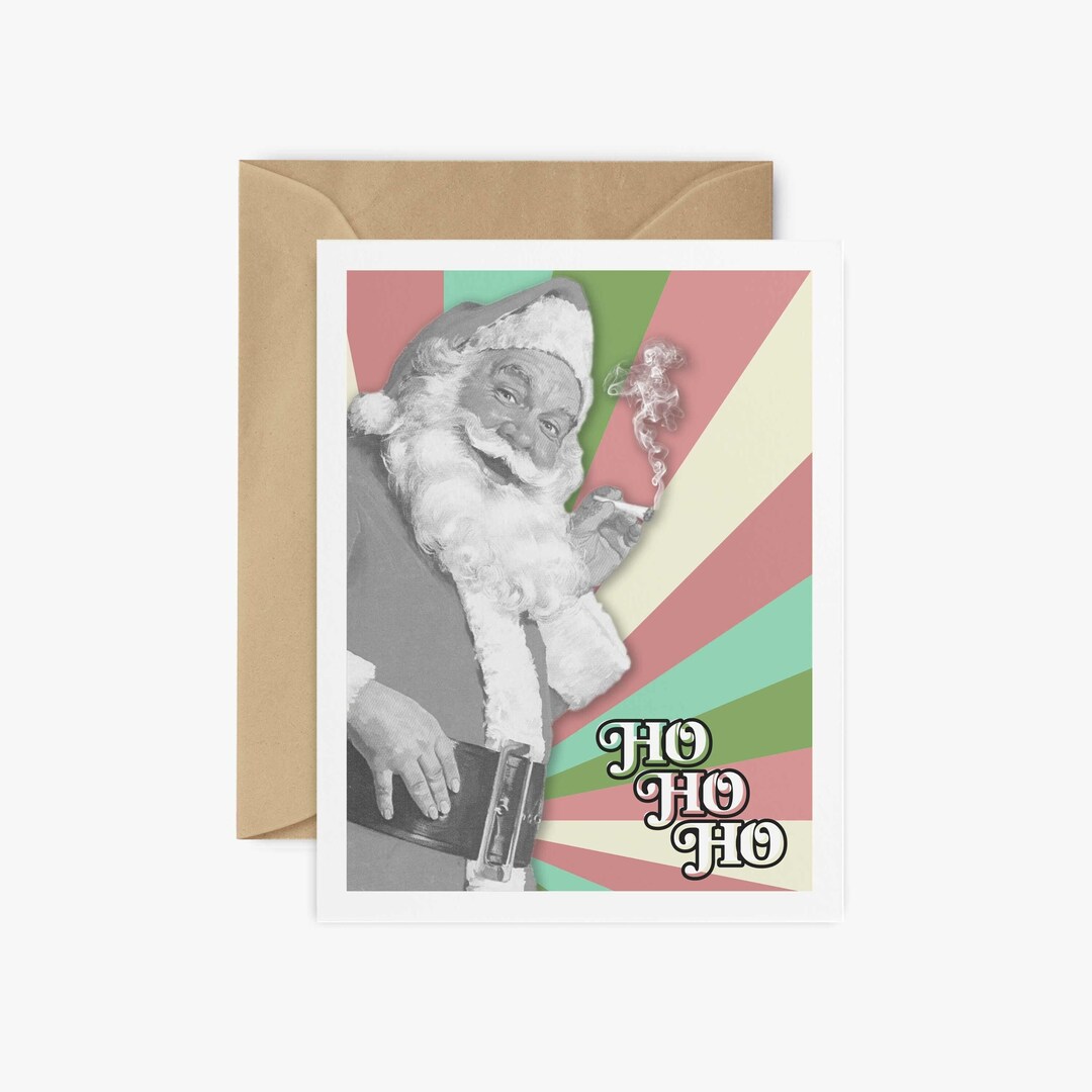 420 Christmas Card for Stoners – Hilarious Marijuana Holiday Card ...