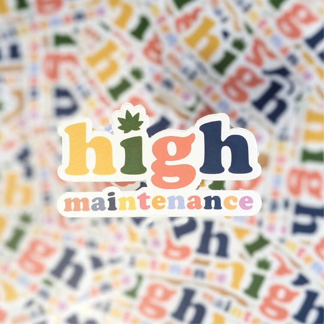 Cute 420 Sticker, Waterproof and Weather-resistant Cannabis Decal for ...