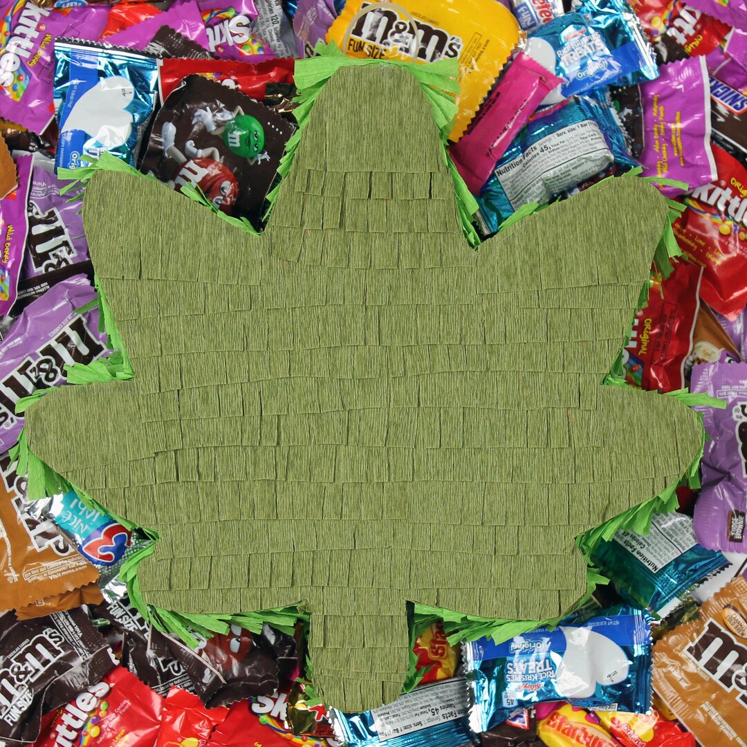 Little Planta Piñata: Your Go-to Weed Leaf 420 Party Pal and Stoner ...