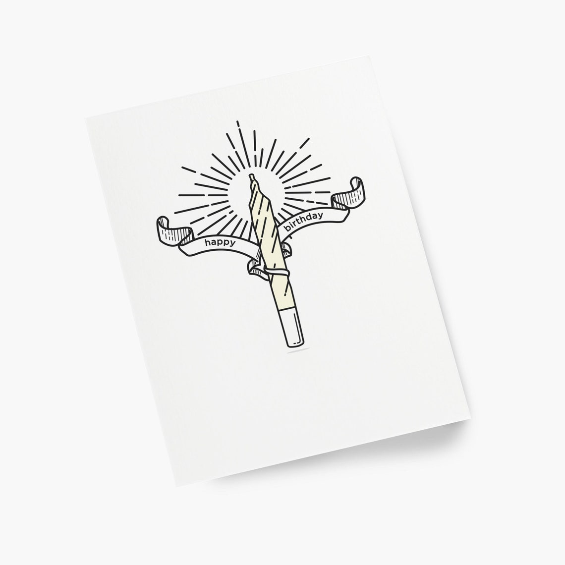 Happy Birthday Stoner Card Weed Birthday Card Stoner - Etsy