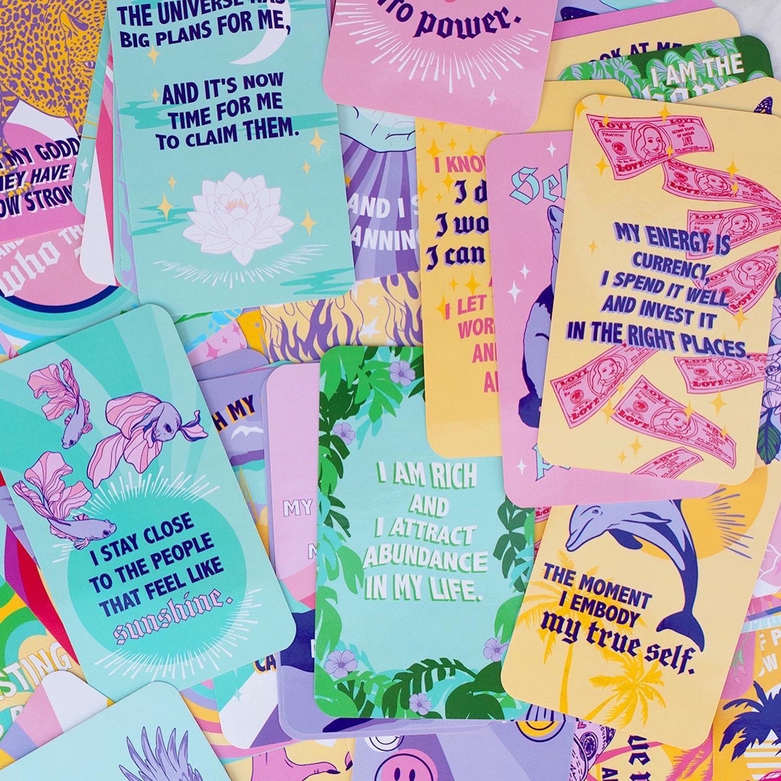 Oracle Cards Manifesting Your Badass Side - Etsy