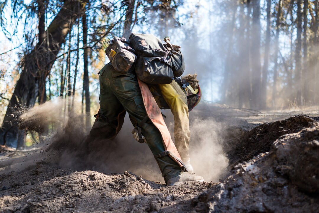 Fine Art Photography Prints "dog Dig": Wildland Fire, Firefighting ...