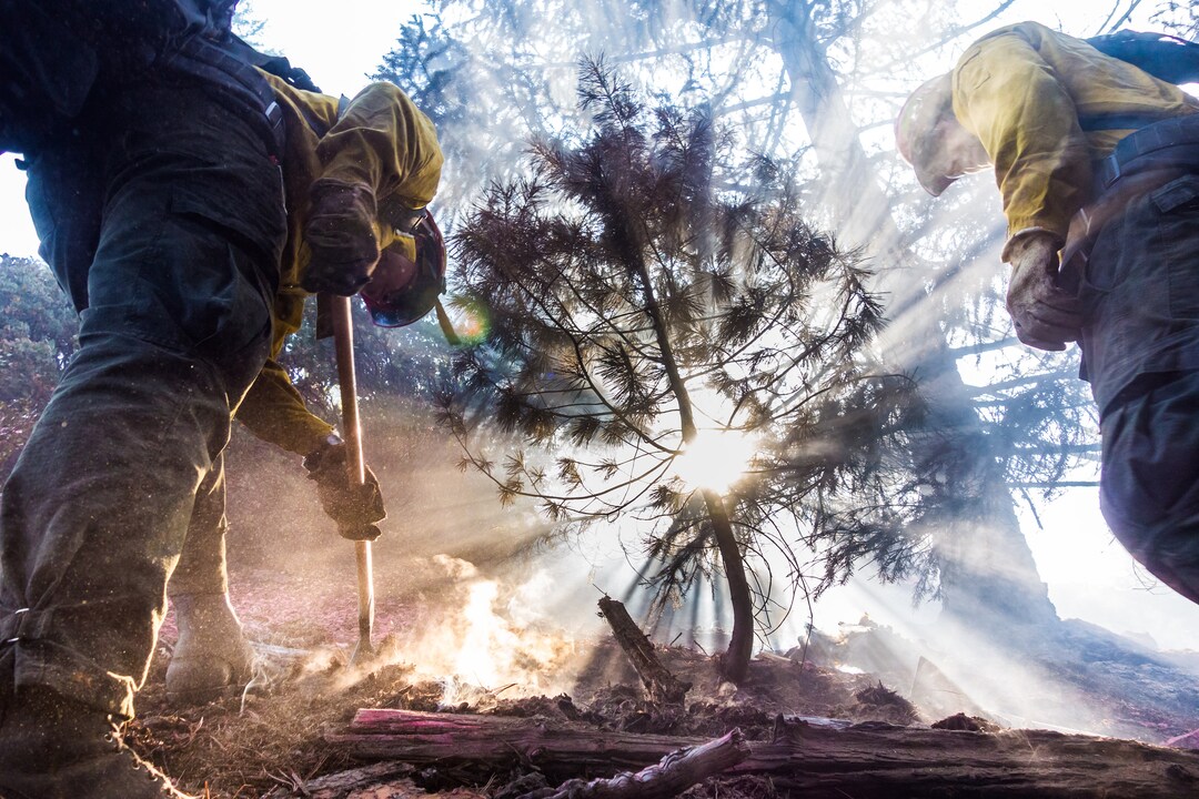Fine Art Photography Prints "morning Dig": Wildland Fire, Firefighting ...