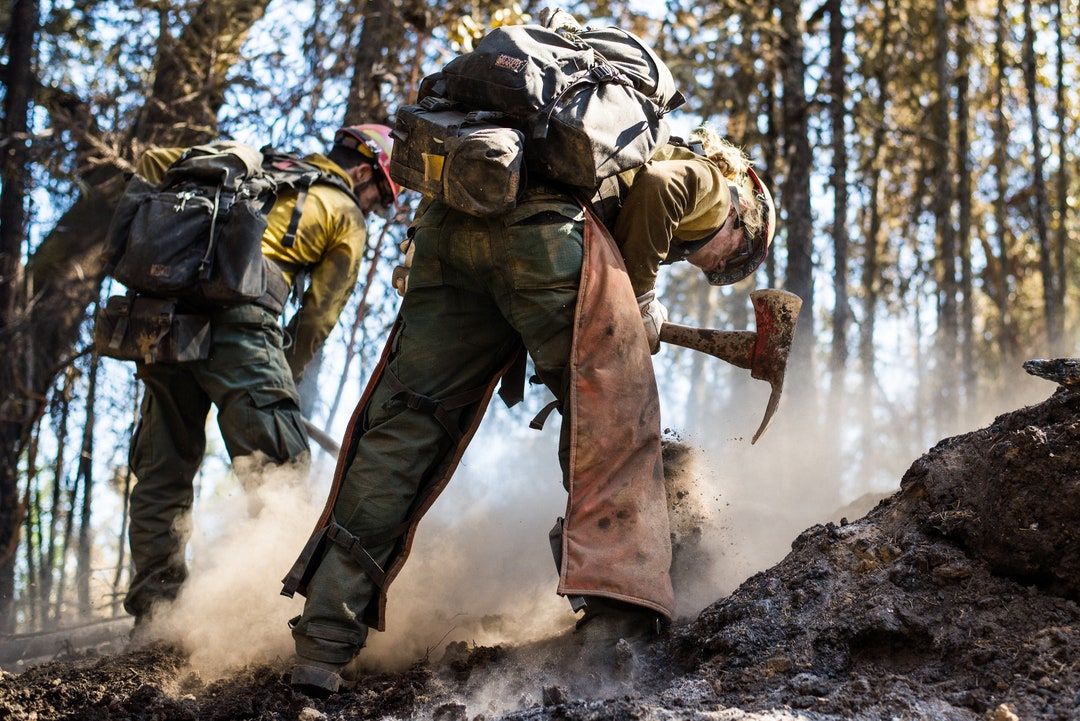 Fine Art Photography Prints "tandem": Wildland Fire, Firefighting ...