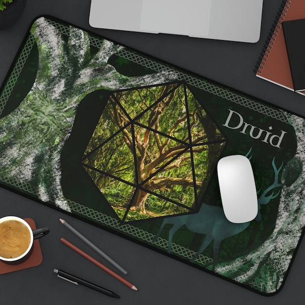 Dnd Druid Mouse Pad - Etsy
