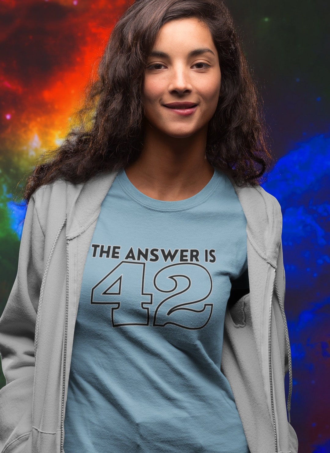 Answer is 42 Hitchhikers Guide to the Galaxy T-shirt | the Answer to ...