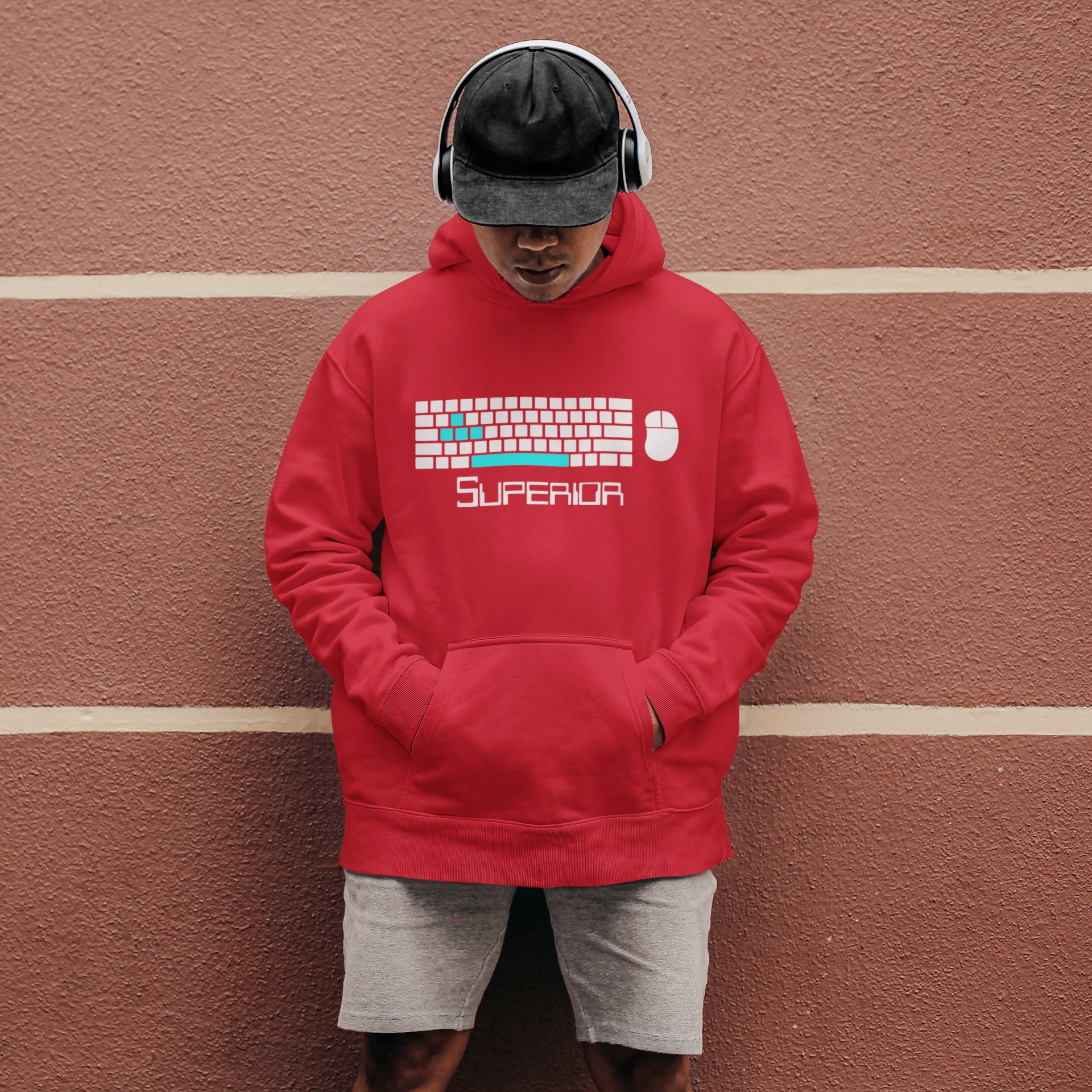 PC Gaming Superior Hoodie Keyboard and Mouse Gaming Video Game Clothes ...