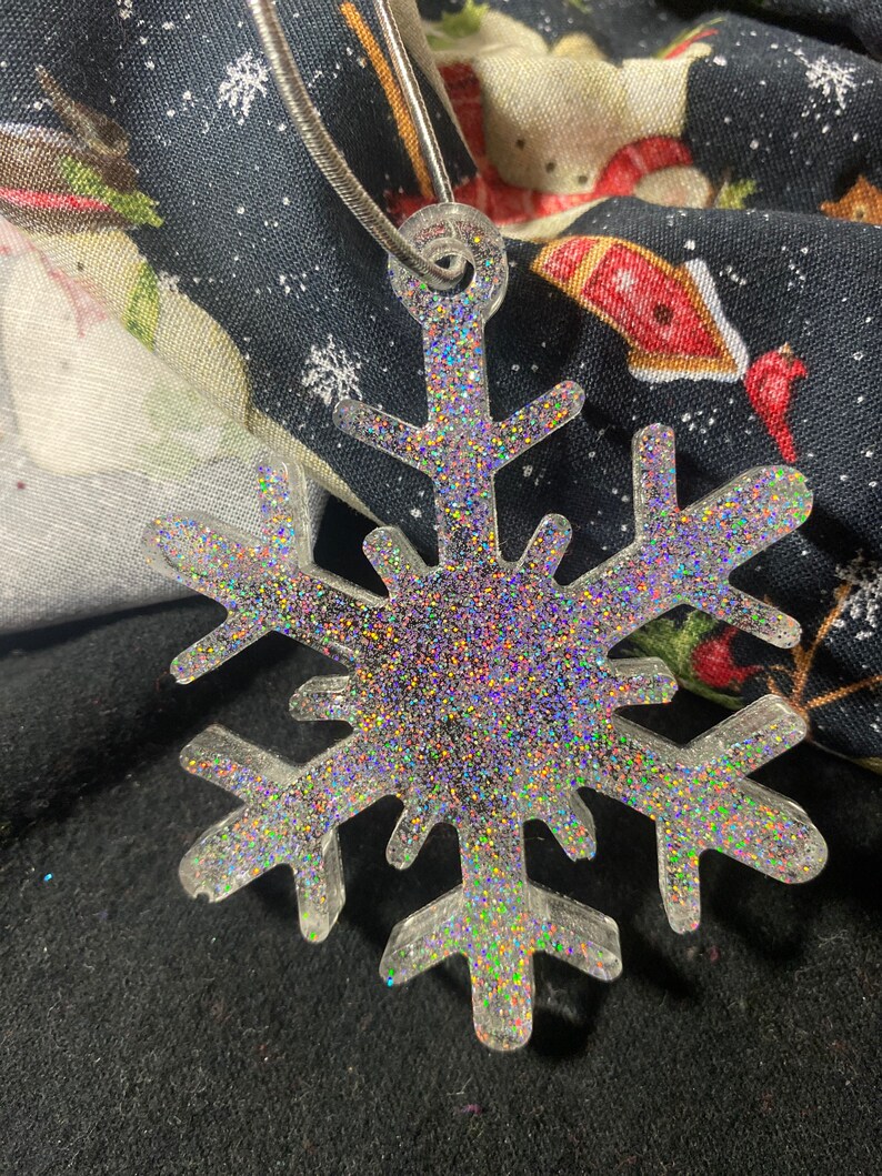 Christmas Tree Ornaments Snow Flakes and Gnomes - Etsy