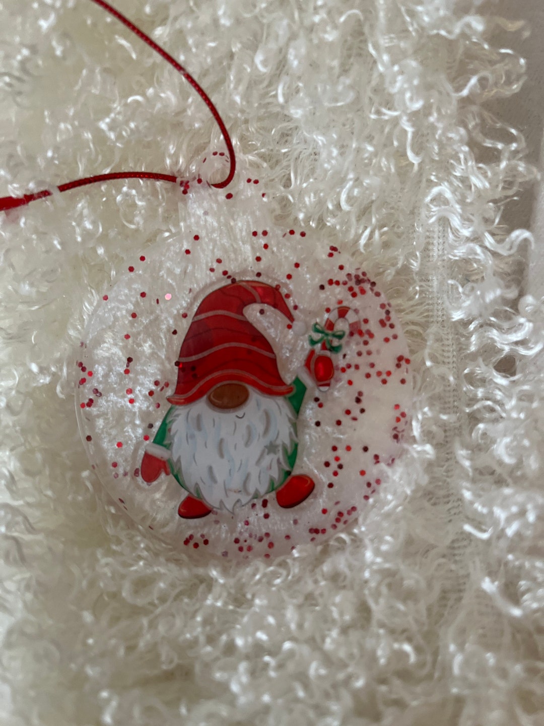 Christmas Tree Ornaments Snow Flakes and Gnomes - Etsy