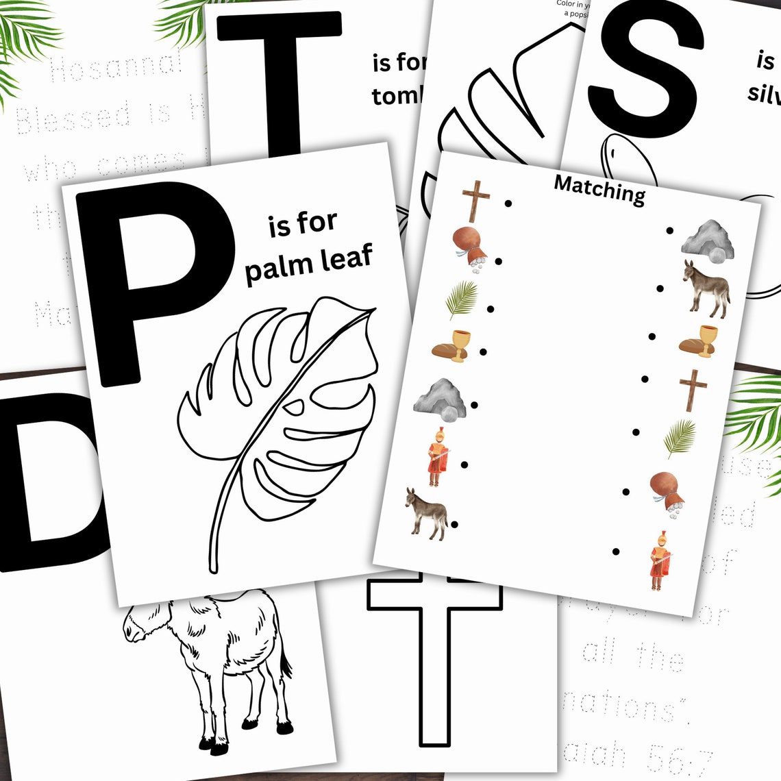 Holy Week Unit Study, Holy Week Devotional Set for Mom and Kids ...