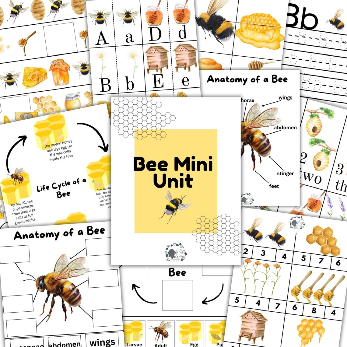 Bee Mini Unit - Etsy