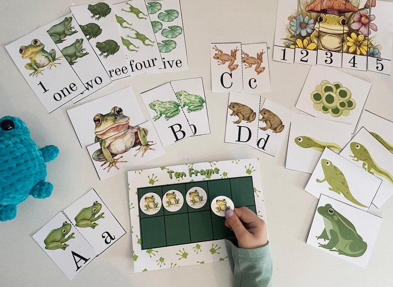 Frog & Toad Mini Unit - Etsy