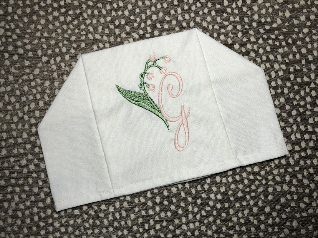 Lilly of the Valley Linen Tissue Box Cover - Etsy