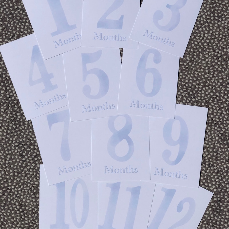 Milestone Cards - Etsy