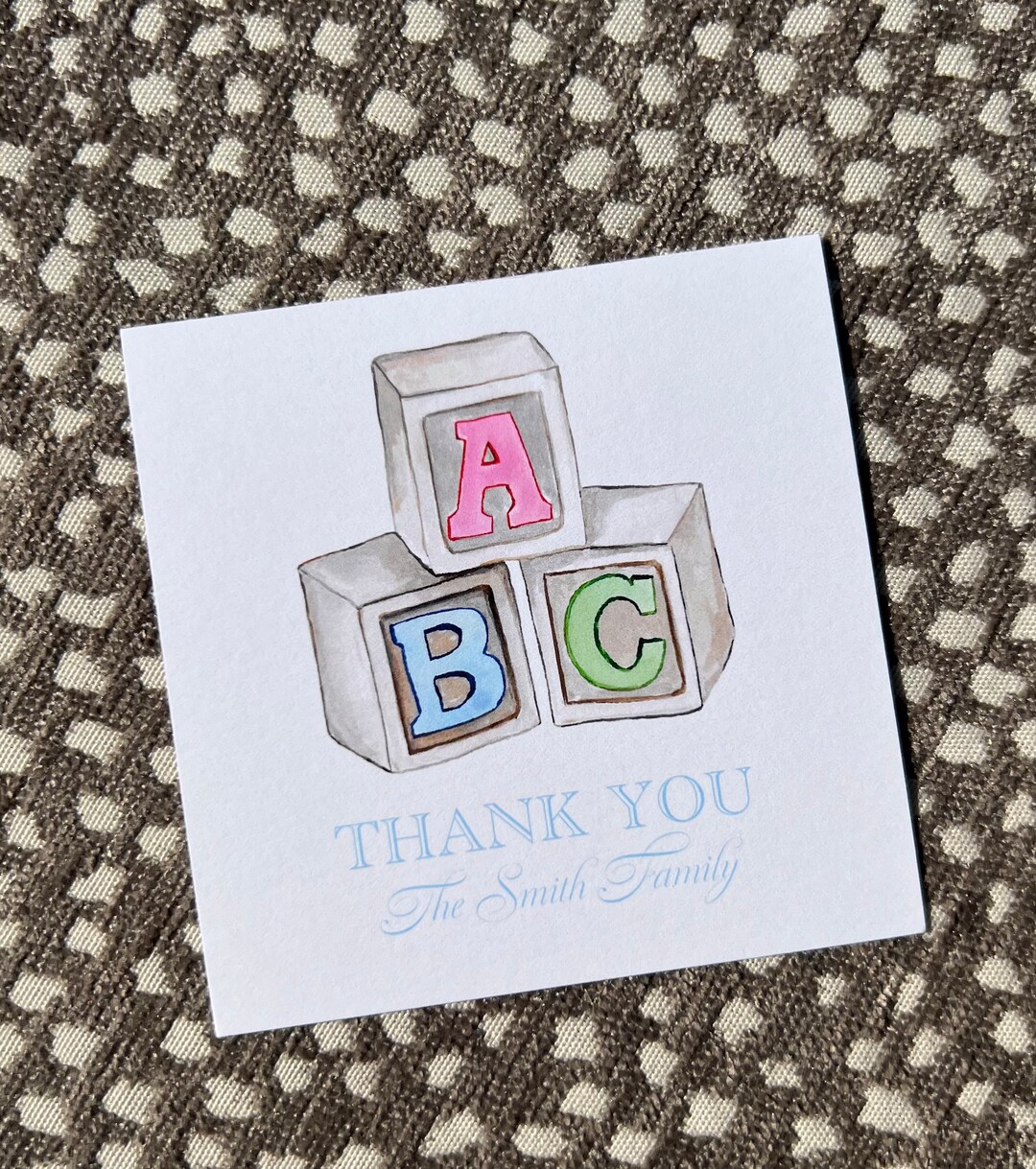 ABC Blocks Gift Tags - Etsy