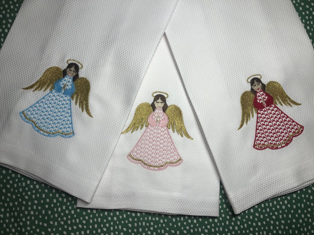 Herend Angel Huck Towel - Etsy