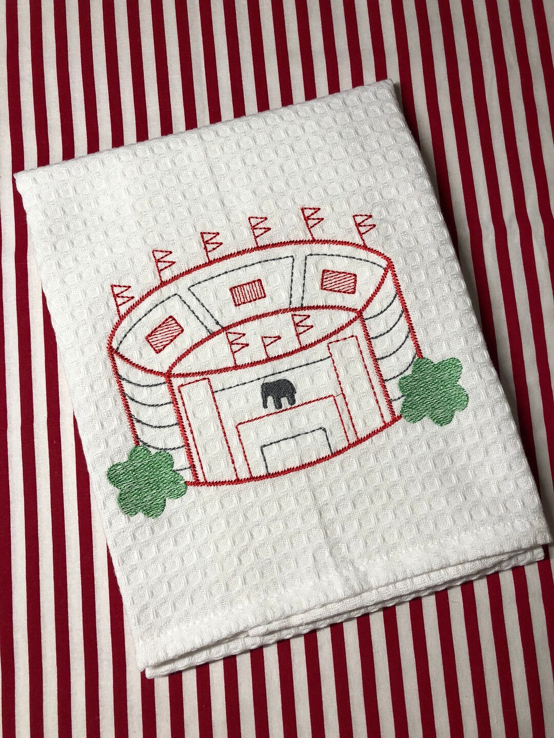 Bryant-denny Stadium Towel - University of Alabama - Kitchen Towel ...
