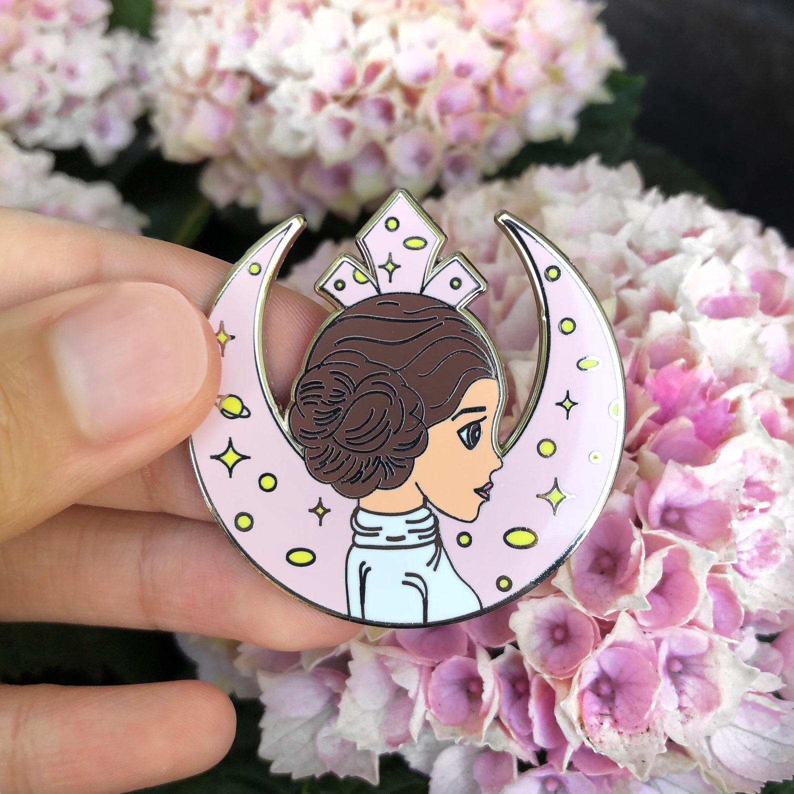 Princess Leia Pin - Etsy