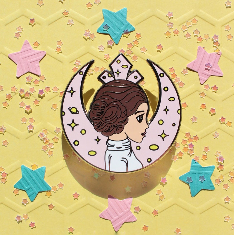 Princess Leia Pin - Etsy