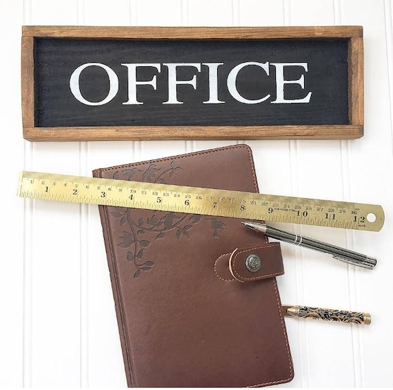 Office Sign Office Signs Office Plaques Vintage House Decor | Etsy