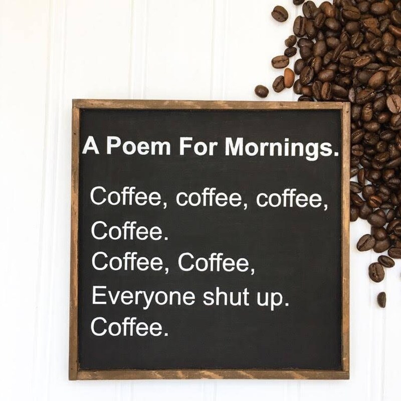 Funny Coffee Sign - Etsy