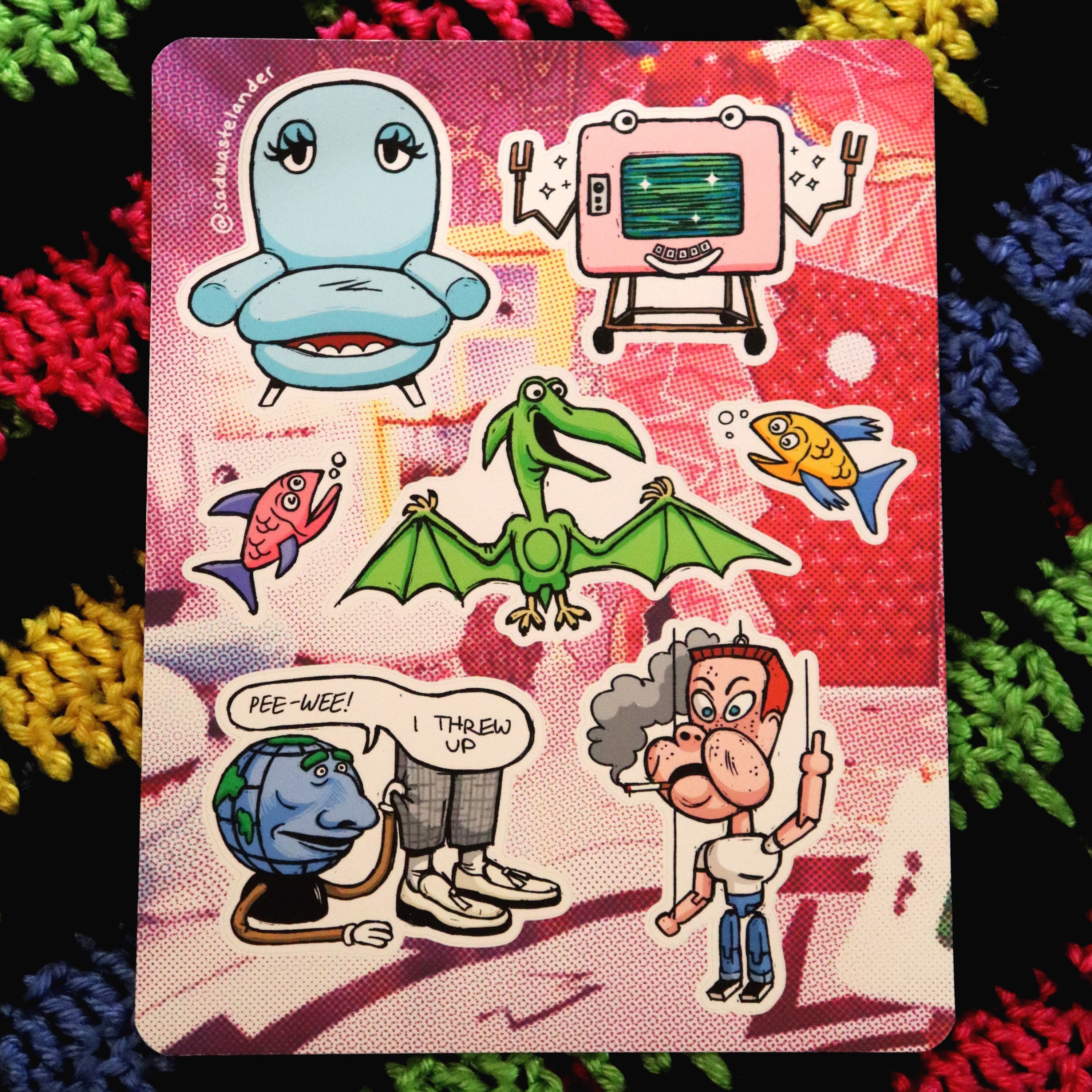 Pee Wees Playhouse Sticker Set 1 | Etsy