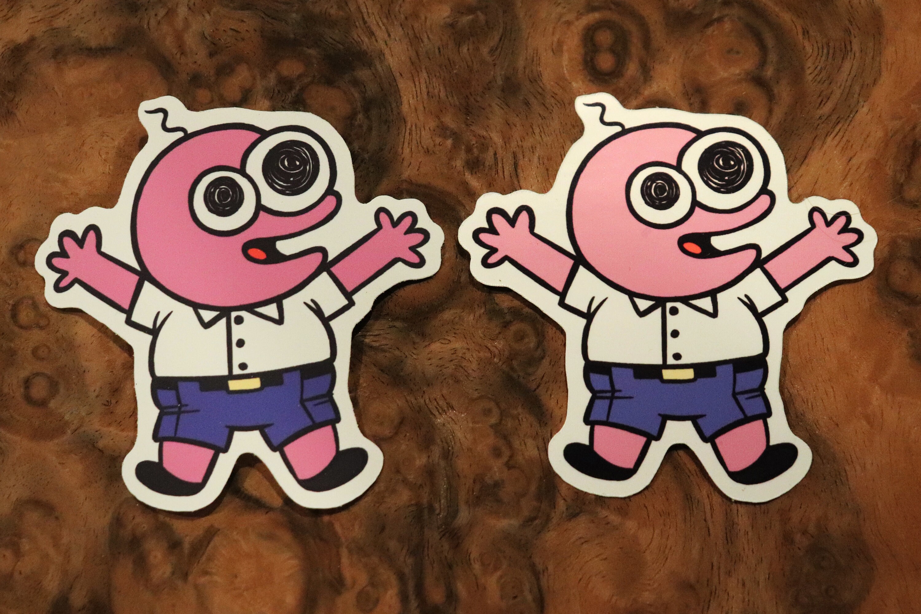 Smiling Friends Show Character Sticker Set I 4 Stickers - Etsy