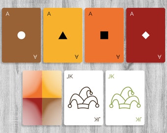 Illustrated Playing Cards - Etsy