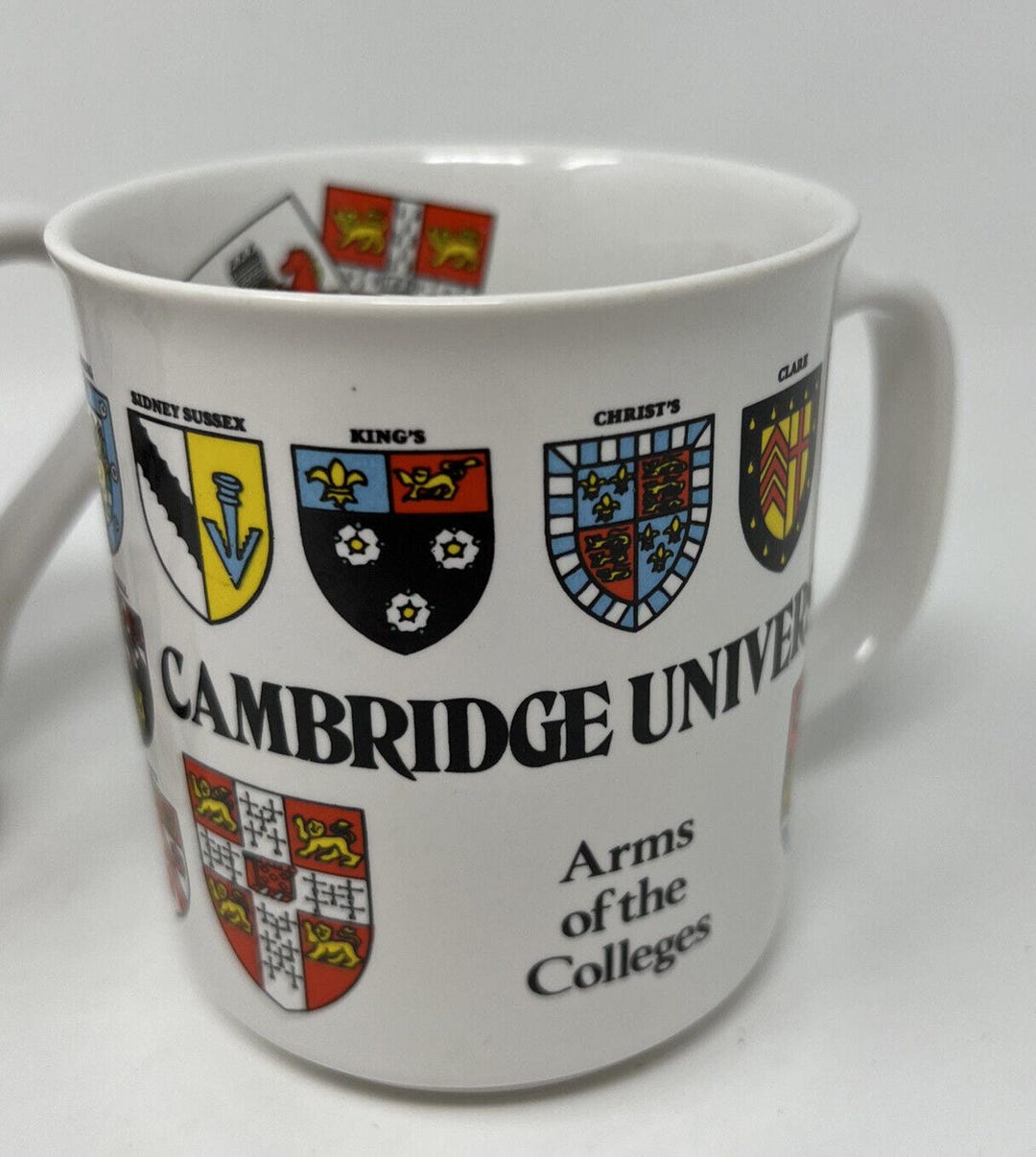 Cambridge University Arms of the Colleges Vintage Coffee Tea Mug - Etsy