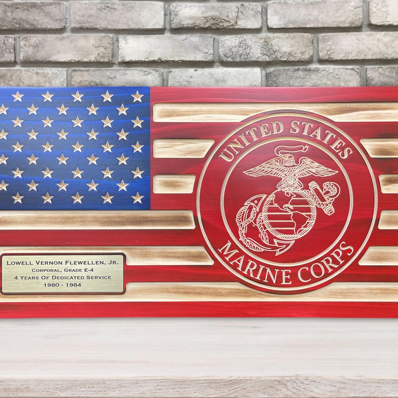 Usmc Plaques - Etsy