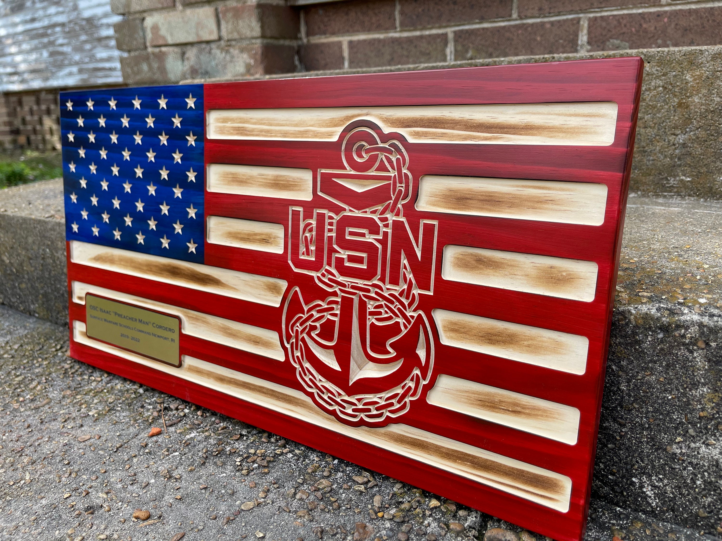 Navy Retirement Personalized US Navy Flag Navy Chief Flag - Etsy