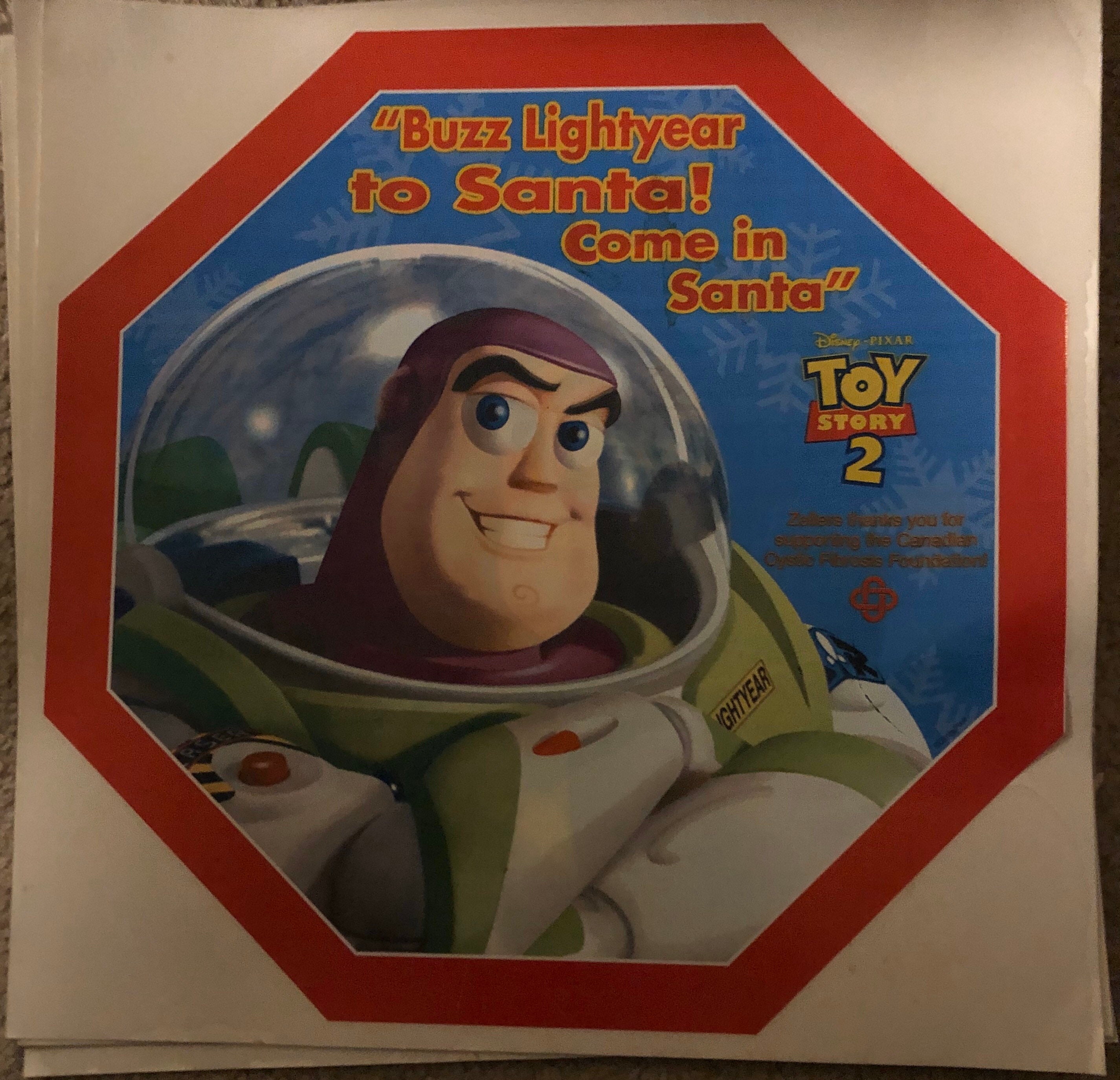 Toy Story 2 Window Clings Rare Set of 4 - Etsy