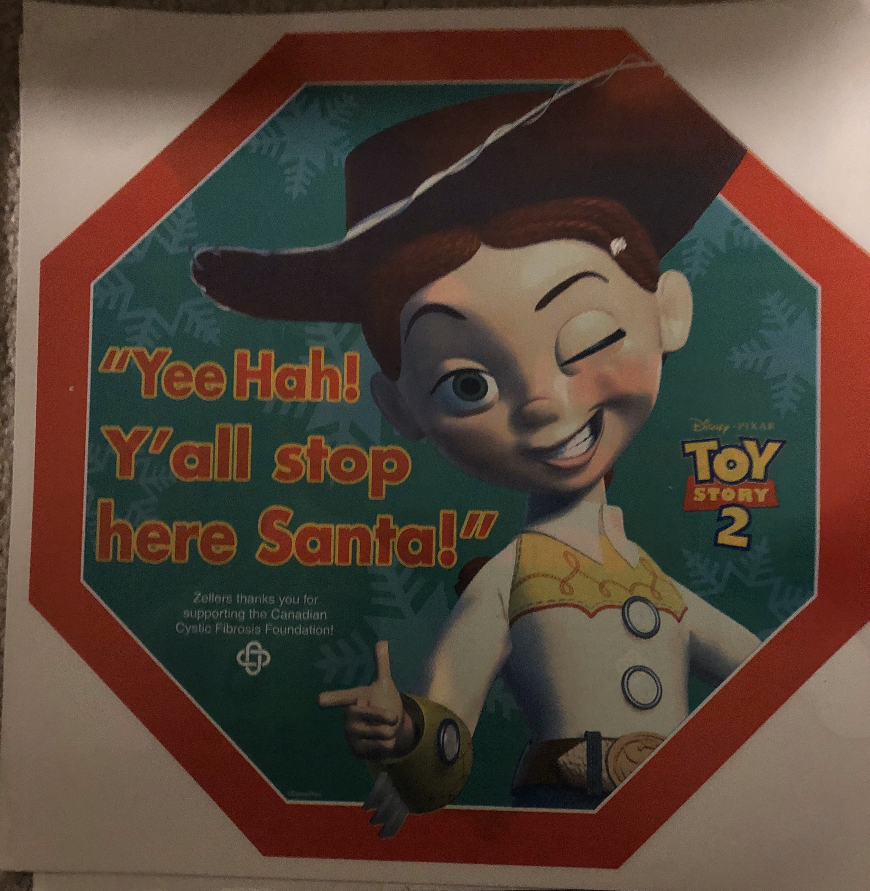 Toy Story 2 Window Clings Rare Set of 4 - Etsy