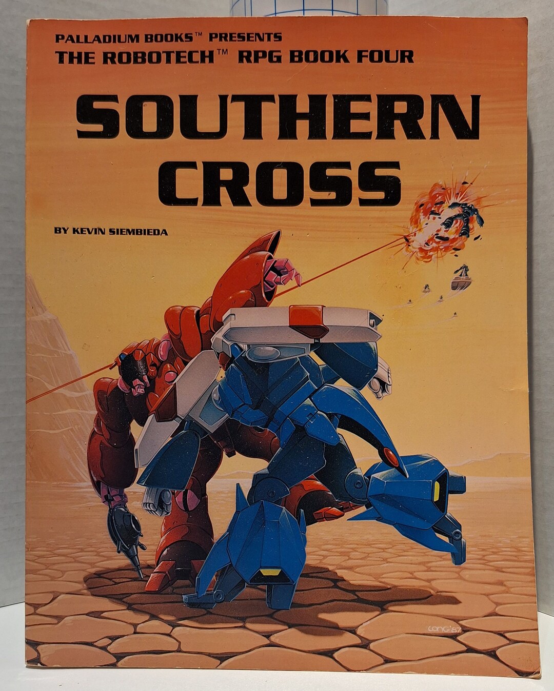 Vintage Robotech Southern Cross Roleplaying Game Rulebook by Palladium ...
