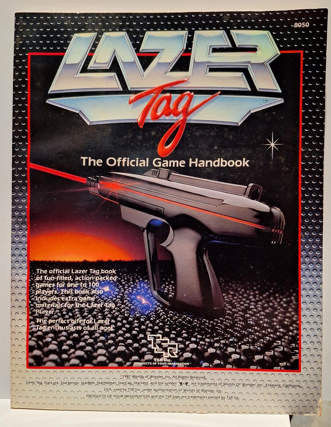 Lazer Tag the Official Game Handbook TSR Inc. 1987 Very Good Condition ...