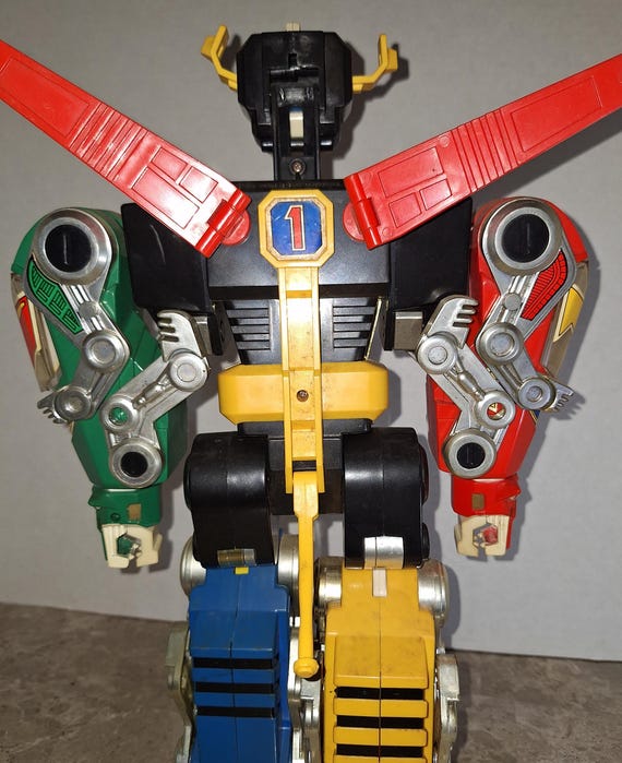 Voltron Toy 1984