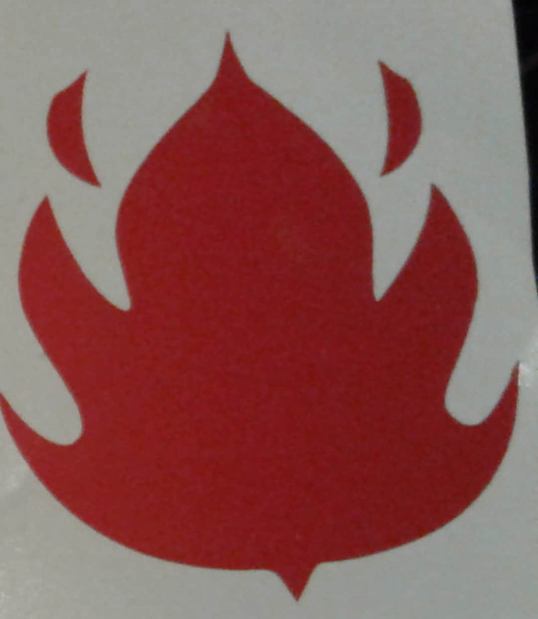 Scarlet Crusade Flame Permanent Car Decal - Etsy