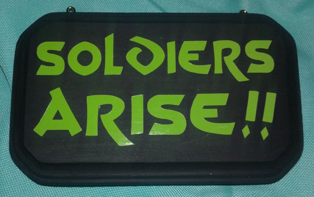 Headless Horseman: Soldiers Arise Plaque - Etsy